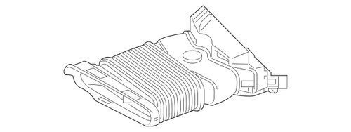 Mercedes Benz Genuine GLS450 2020-2023 Front Air Inlet Hose 2560941000 ...