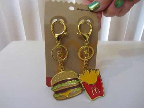 McDonald's 2021 Metal Burger and Fries Keychains | eBay