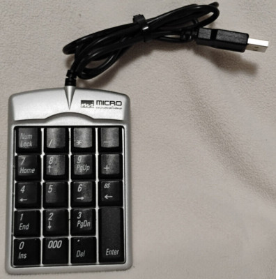 Micro Innovations Numpad Numeric Plus keypad | eBay