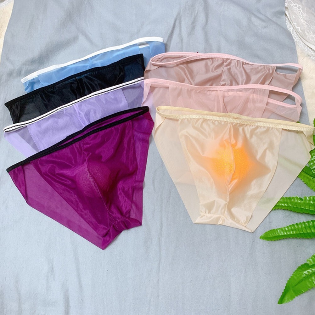 Transparent Briefs Underwear Breathable Comfortable Erotic Lingerie ...