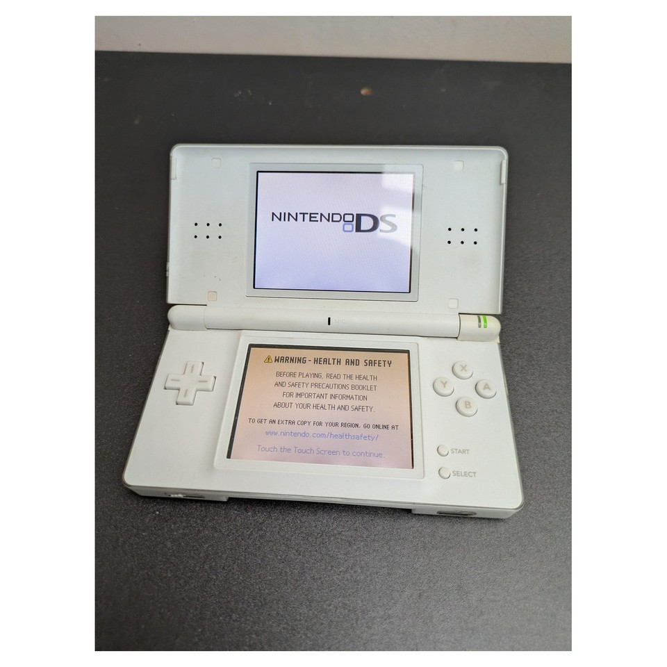 Nintendo DS Lite Console - White - Faulty top screen | eBay UK