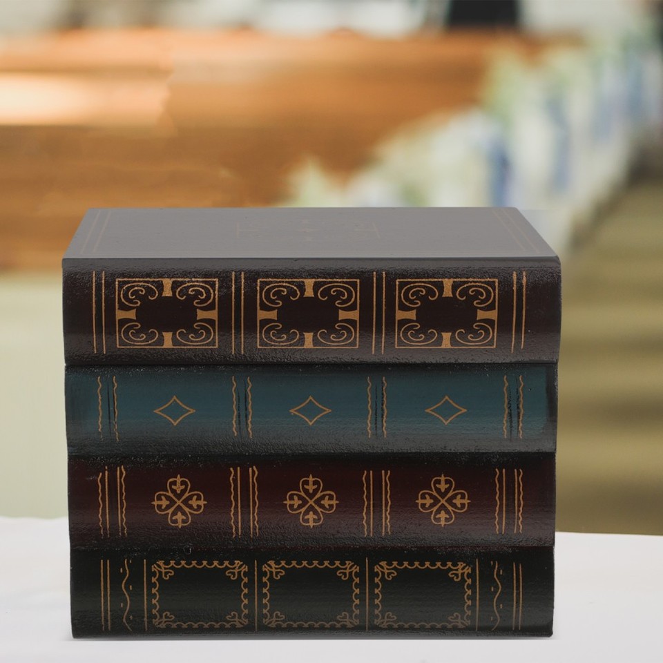 Imitated Book Ornament Fake Boxes for Decorating Decorate Storage ...