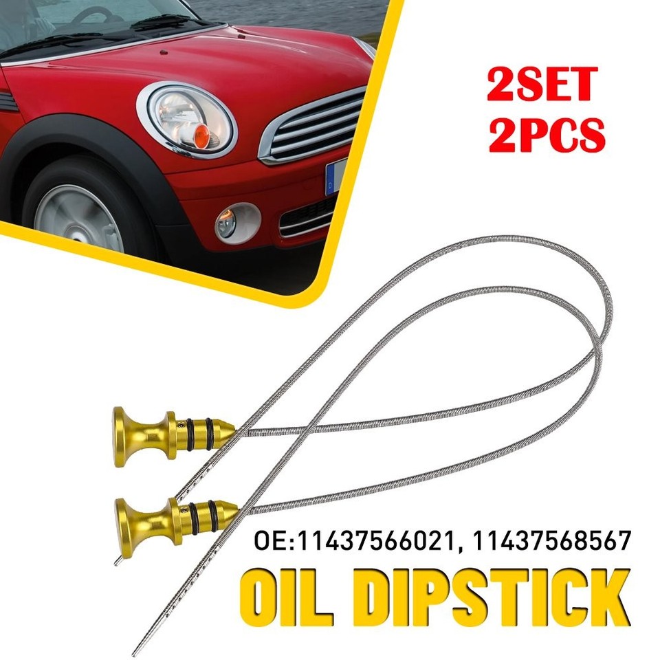 2X Engine Oil Dipstick Dip Stick For Mini Cooper R55 R56 R57 R58 R59 ...