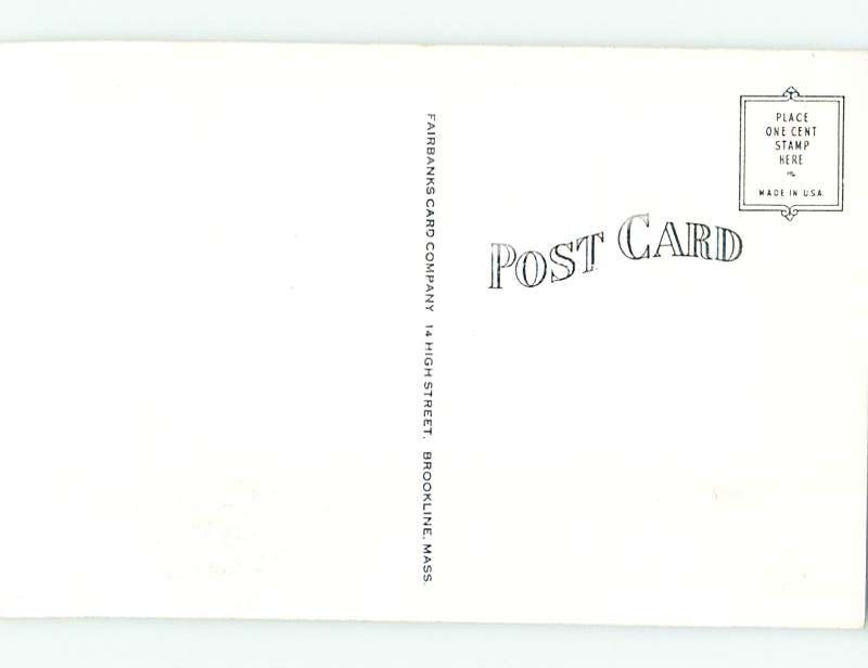 1940's LIBRARY SCENE Cape Cod - Sandwich Massachusetts MA o/19 AF1830 ...