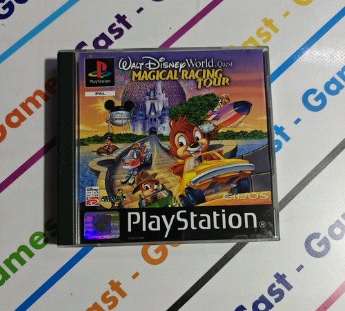 PS1 WALT DISNEY WORLD QUEST MAGICAL RACING TOUR ITALIANO COME NUOVO ...