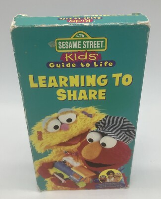 Sesame Street: Kids Guide To Learning To Share VHS - Elmo! 74644977233 ...
