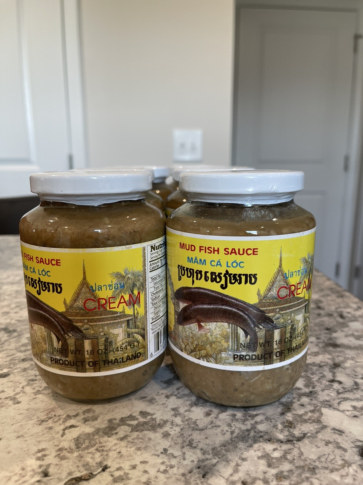 mud fish sauce Cream NP (Prahok) 6 Jars of 16 Oz | eBay