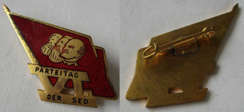 seltenes DDR Abzeichen Ehrenabzeichen VI. Parteitag der SED (152782) | eBay