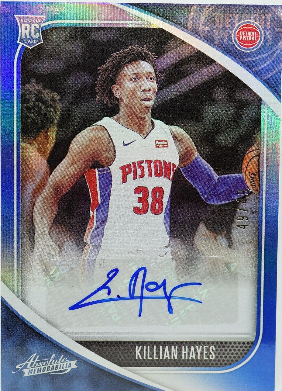 2020-21 Panini Absolute Memorabilia - Rookie Autographs Killian Hayes ...