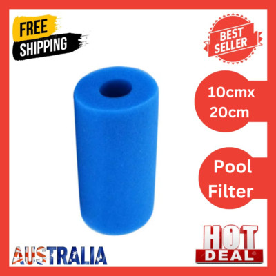 Reusable Foam Sponge Swimming Pool Filter Cartridge Washable For Intex ...