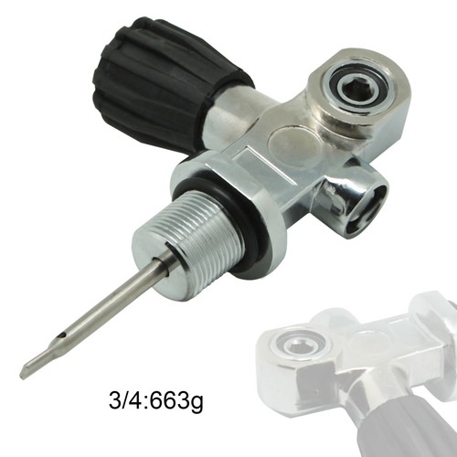 4500Psi Diving Tank Air Scuba Valve Submersible Tool Thread 3/4-14NPS ...