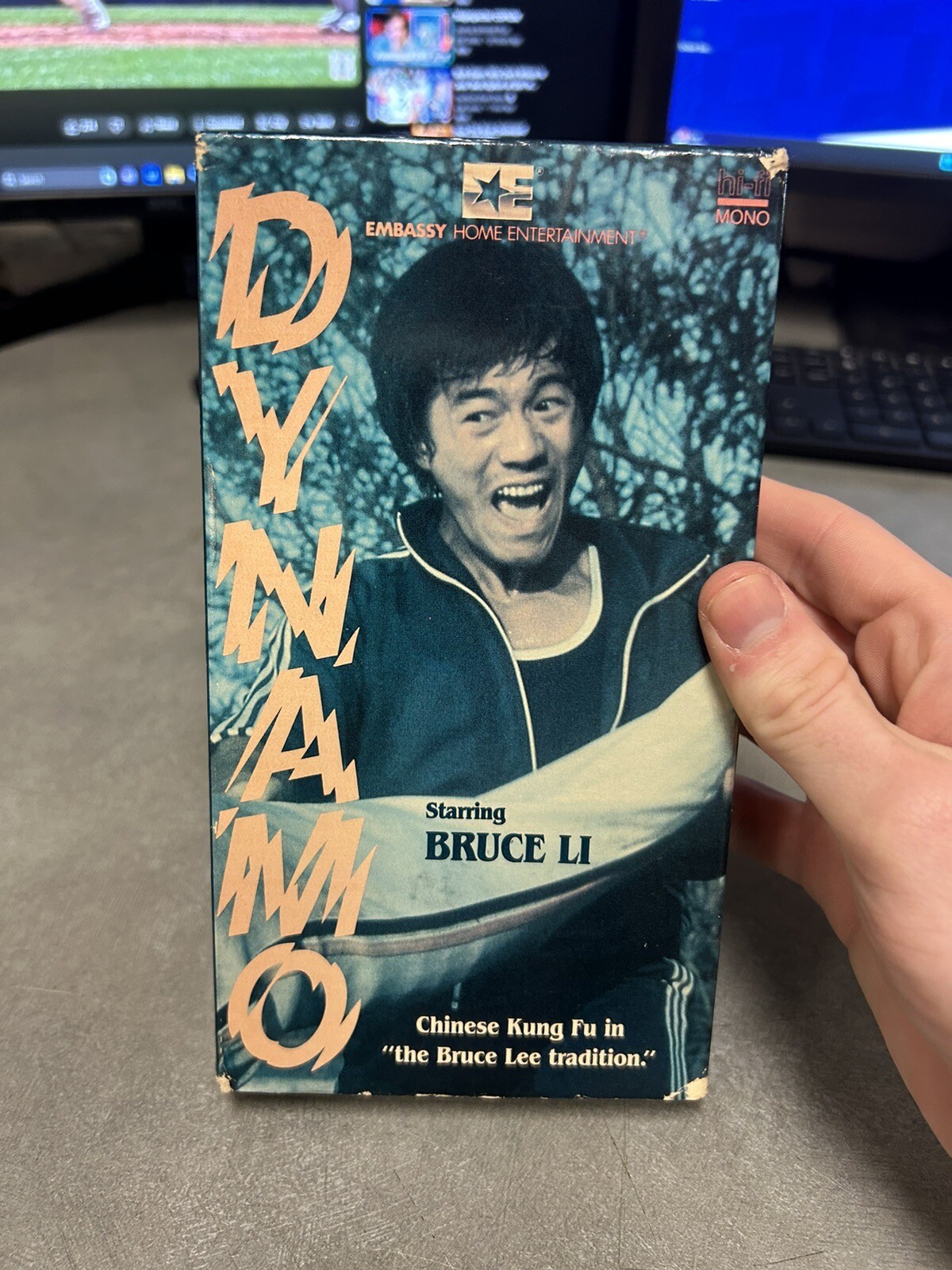Bruce Li Dynamo VHS 1978 Embassy Video Eternal Films Kung Fu Fighting ...