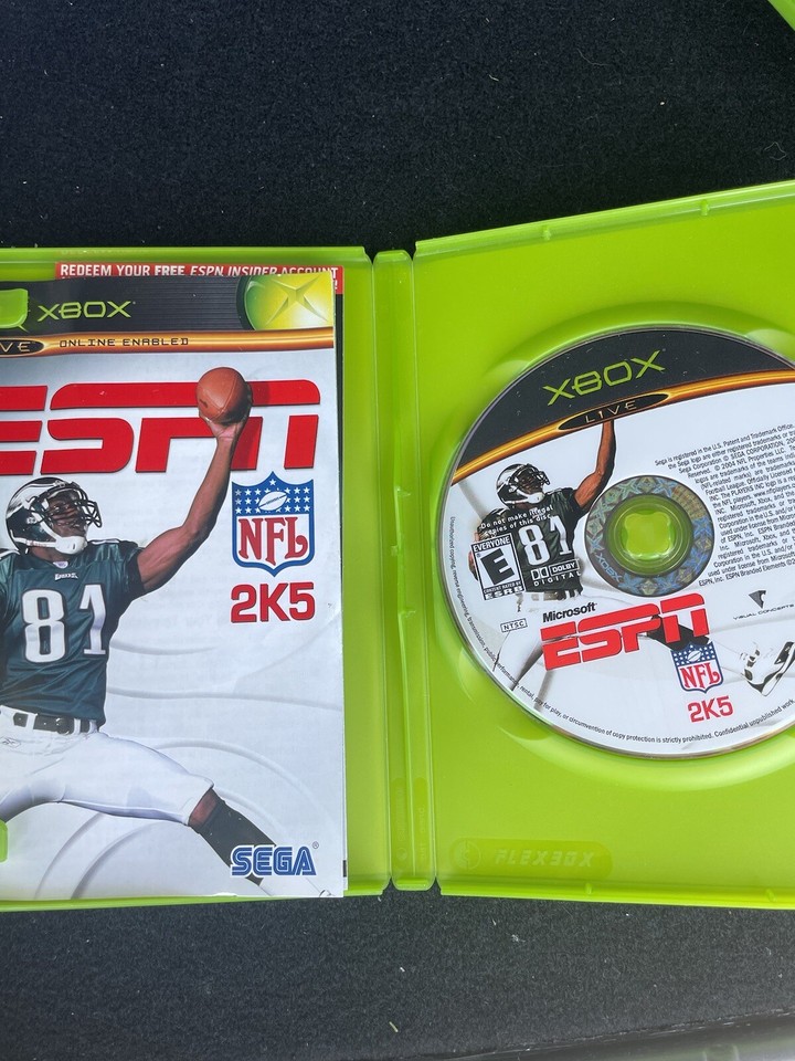 ESPN NFL 2K5 (Xbox, 2004) 710425296116| eBay