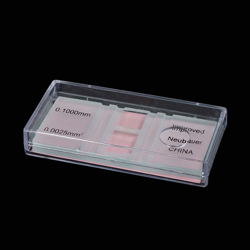 1 Pc Blood Cell Count Plate Glass Microscope Slide with Grid Counting ...