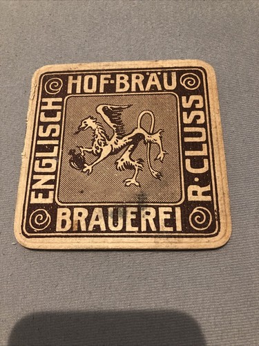 VK Bierdeckel Brauerei Englisch Hof Bräu Ludwigsburg braun | eBay