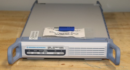 Rohde Schwarz SGT100A RF Vector Signal Generator 1MHz-6GHz, 120MHz BW ...