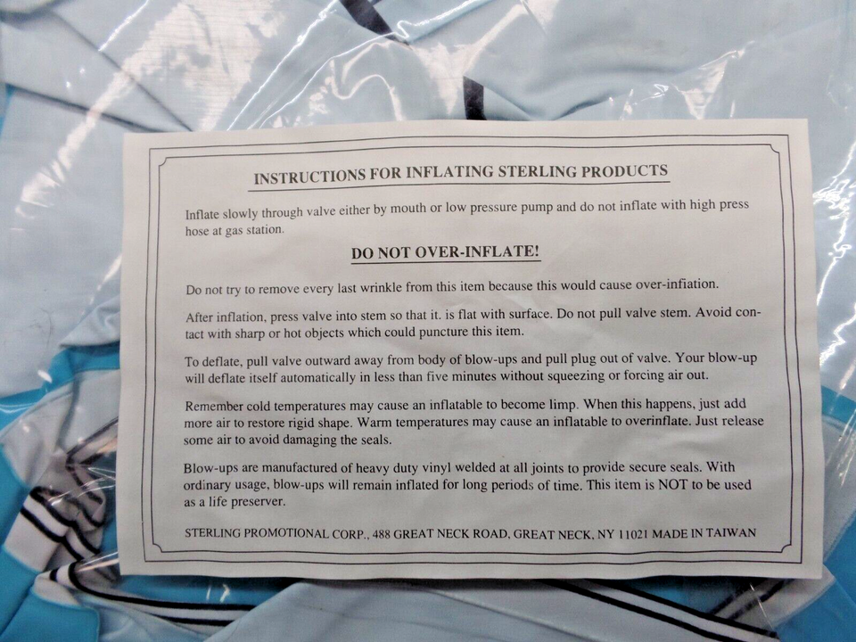 U2 Achtung Baby 1991 Promotional Inflatable Trabant Car NEW OLD STOCK ...