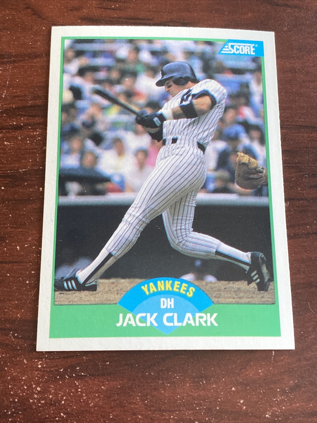 1989 Score #25 Jack Clark Yankees C1973* | eBay