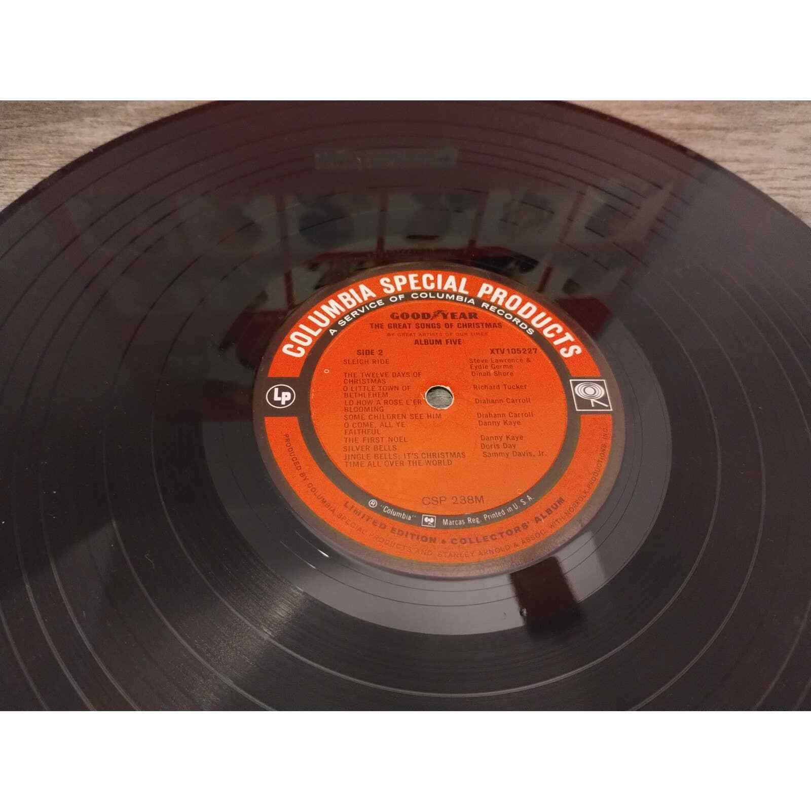 GOODYEAR "The Great Songs Of Christmas - Album Five" LP Columbia ...
