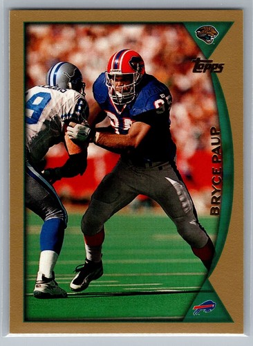 1998 TOPPS CARD # 57 Bryce Paup - Jacksonville Jaguars | eBay