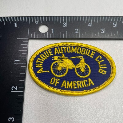 Vtg ANTIQUE AUTOMOBILE CLUB OF AMERICA Patch Car Auto Related 27K5 | eBay