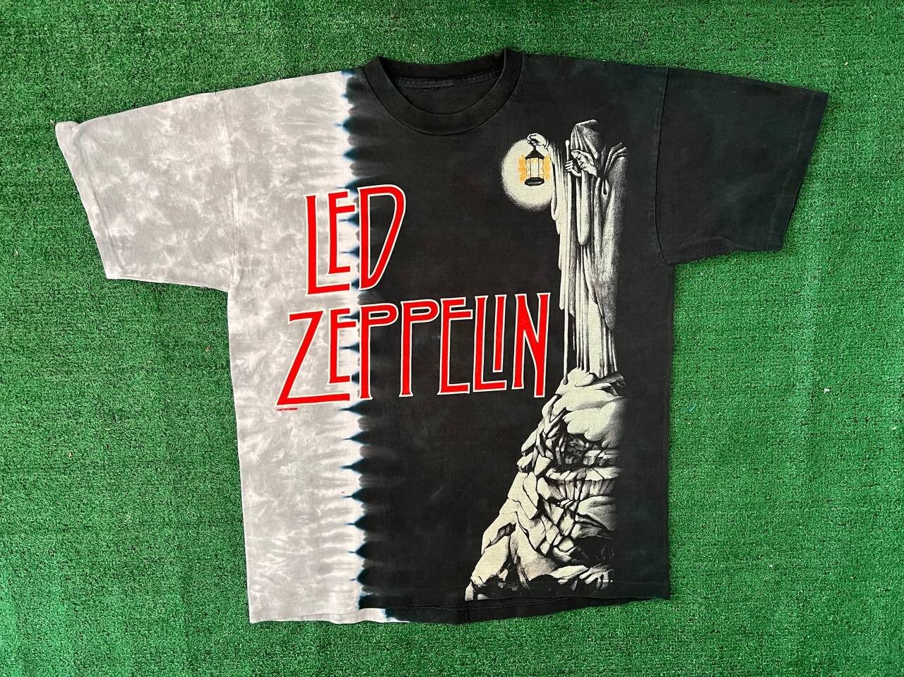 Vintage 90s Led Zeppelin Stairway To Heaven Liquid Bl… - Gem