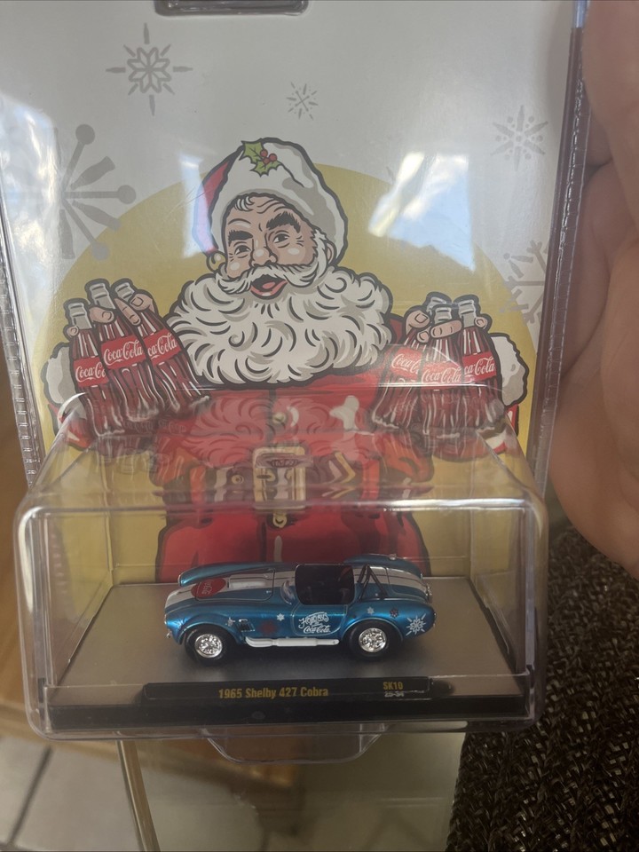 M2 Machines Coca-Cola Set 3 Cars 66 Ford MKII 69 Dart Swinger 65 Shelby ...