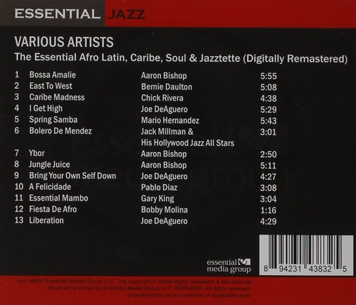 Various Artists The Essential Afro Latin, Caribe, Soul & Jazztette ...