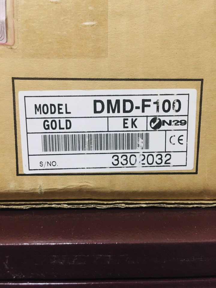 Denon DMD-F100 Mini Disc Recorder Player W/ Remote Control, Manual, Box ...