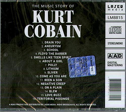 Music Story of Kurt Cobain Unauthorized by Nirvana NEUF | eBay
