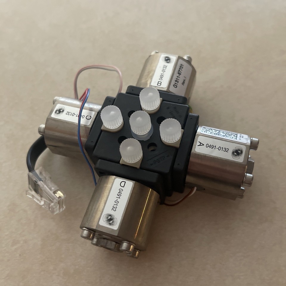 HP Agilent 1100/1200 G1311-67701 MCGV Multi Gradient Valve Assembly As ...