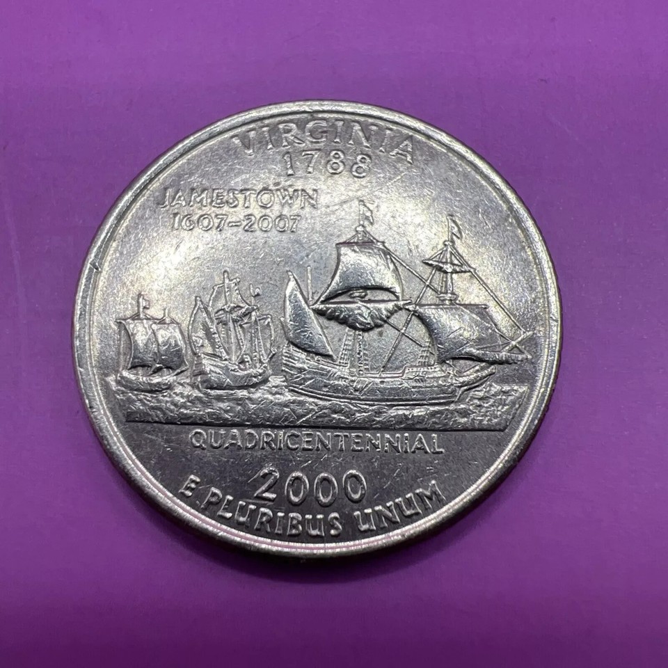 Rare 2000 Virginia Quarter (P) | eBay