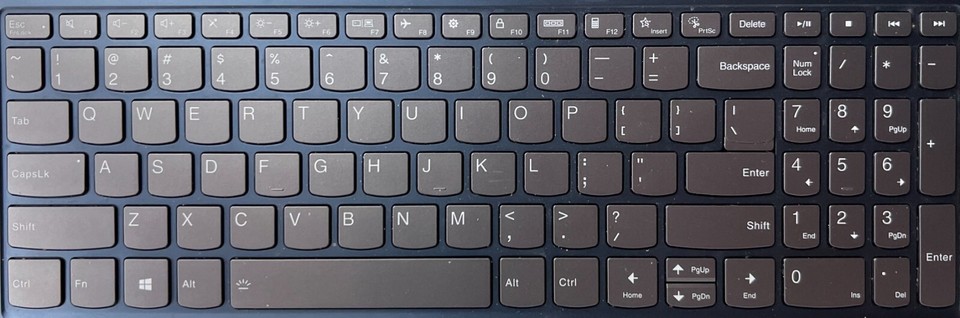 Lenovo IdeaPad 5 | 15ITL05 | 15IIL05 | SINGLE KEYBOARD REPLACEMENT KEYS ...