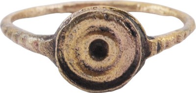 Roman - Evil Eye Bronze Ring