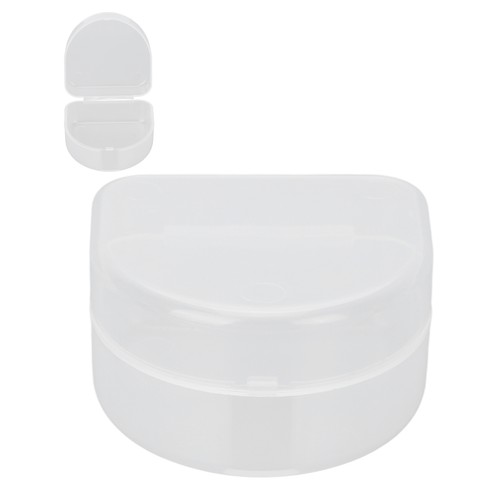Mouth Guard Storage Box Denture Orthodontic Orthodontic Appliance Clear ...