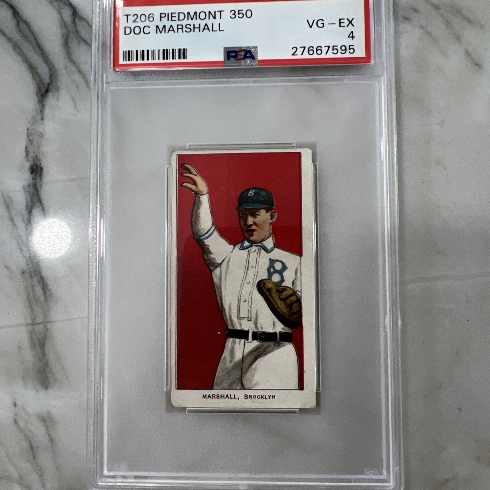 1909-11 T206 - 350 Back Doc Marshall (RC) | eBay