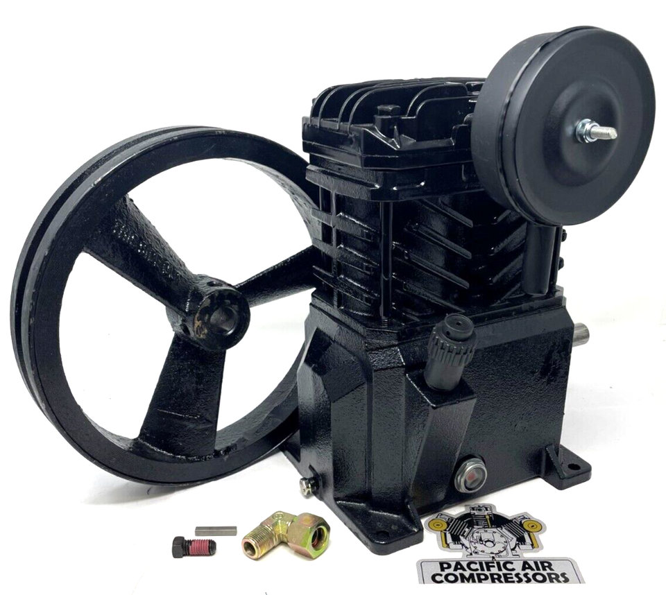 VT470000KB CAMPBELL HAUSFELD AIR COMPRESSOR CAST IRON PUMP COMES W ...
