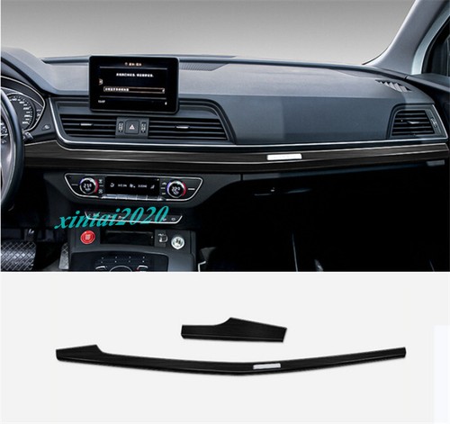 Black titanium Interior Dashboard Panel Cover Trim For Audi Q5 SQ5 2018-2023 | eBay