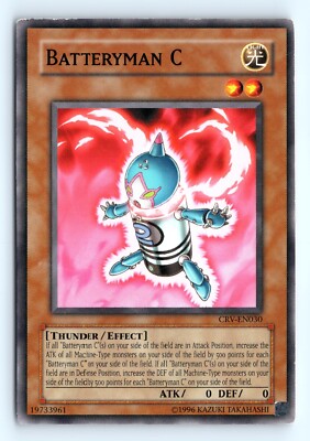 Yu-Gi-Uh Batteryman C #CRV-EN030 Cybernetic Revolution tcg LP | eBay