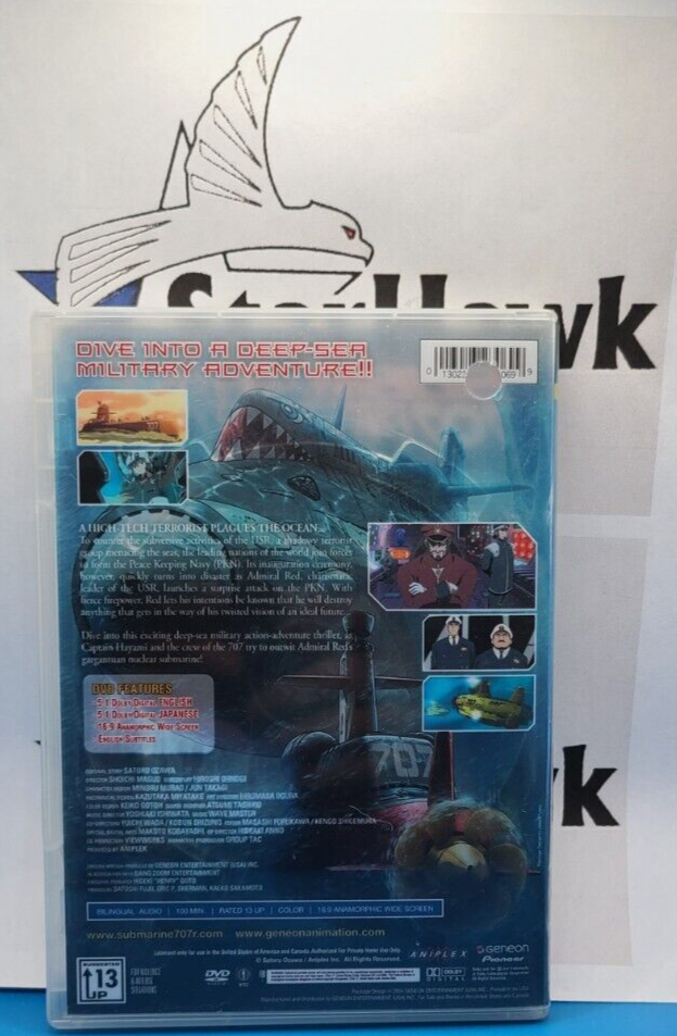 Submarine 707 Revolution " The Movie" DVD's | eBay