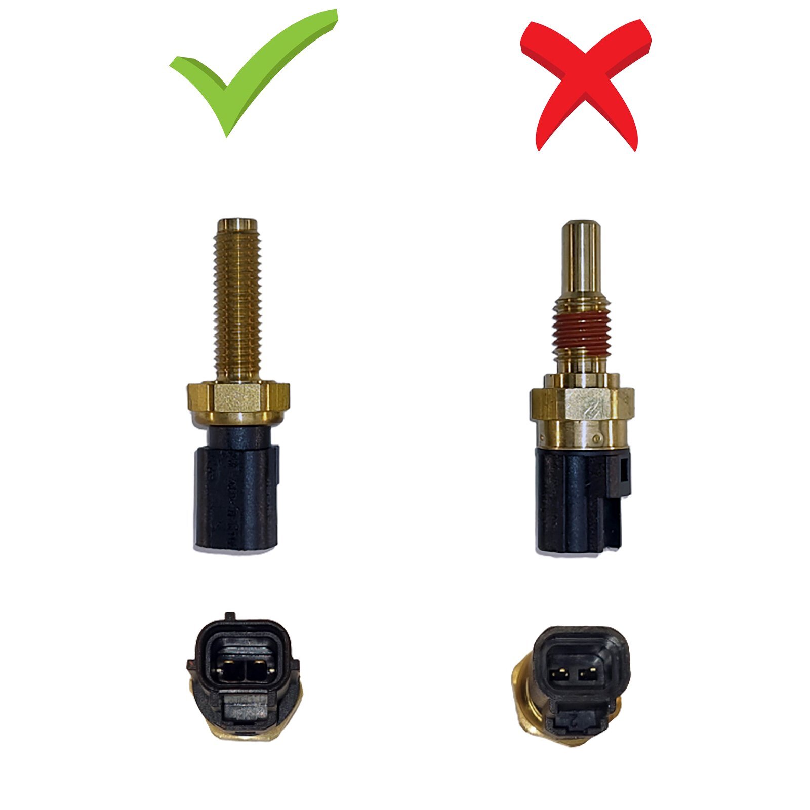 Cylinder Head Temp Sensor for FORD TRANSIT VM Duratorq DIESEL MANUAL ...