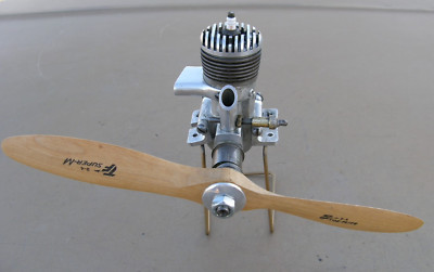 ORWICK .29 Steel Fin Glow Version Gas/Nitro Model Airplane Engine ...