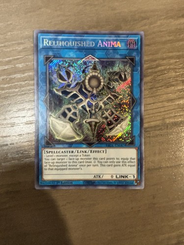 Relinquished Anima Secret Rare 1st Edition BROL-EN087 Yugioh | eBay