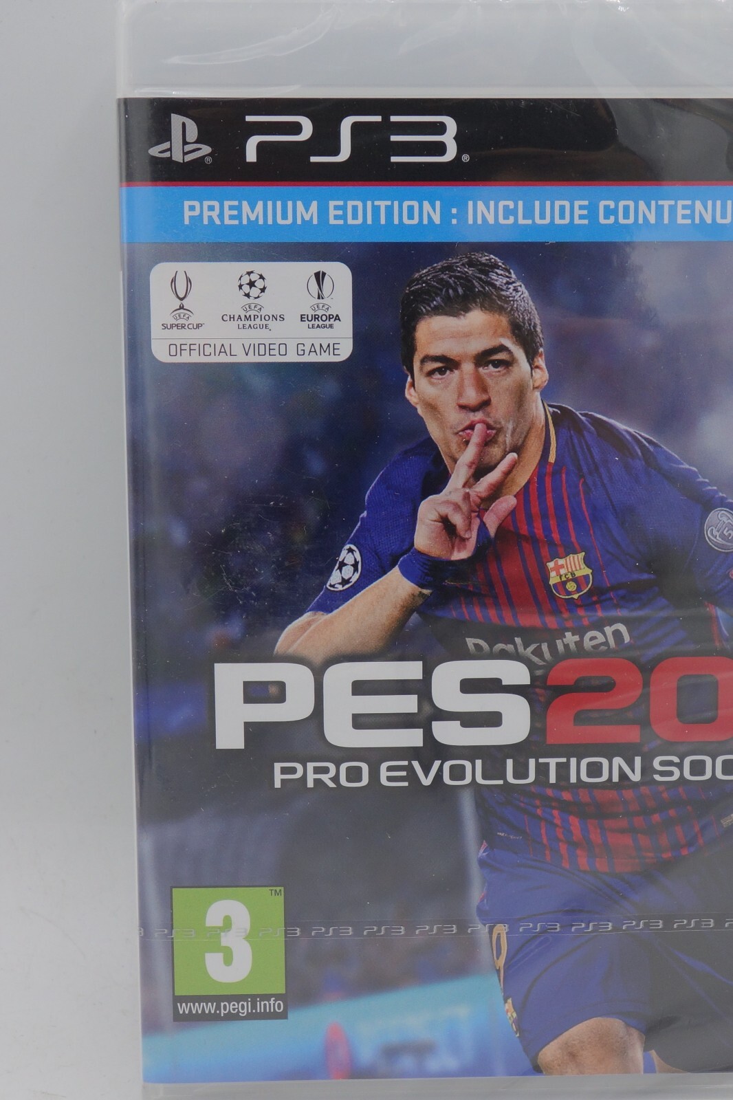 PRO EVOLUTION SOCCER 2018 PES VIDEOGIOCO PS3 PLAY STATION 3 per PS3 PAL ...