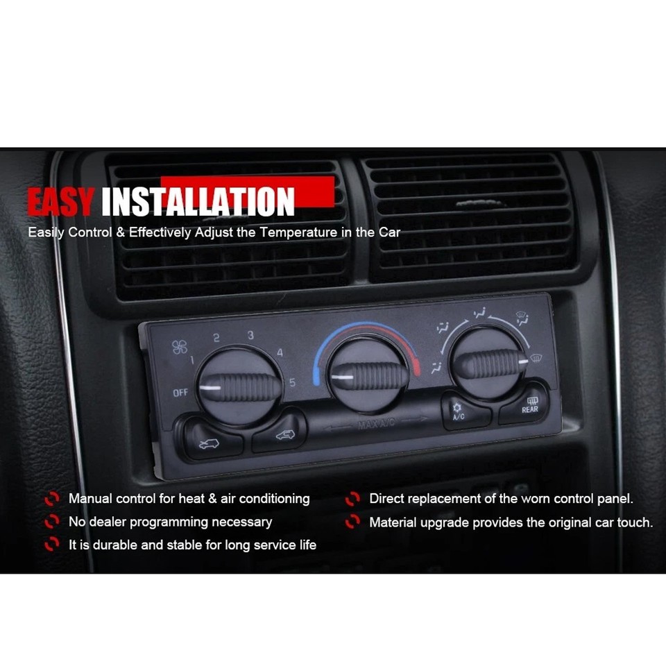 Heater A/C Climate Control Module 599-218 for 1999-02 Chevy Tahoe ...