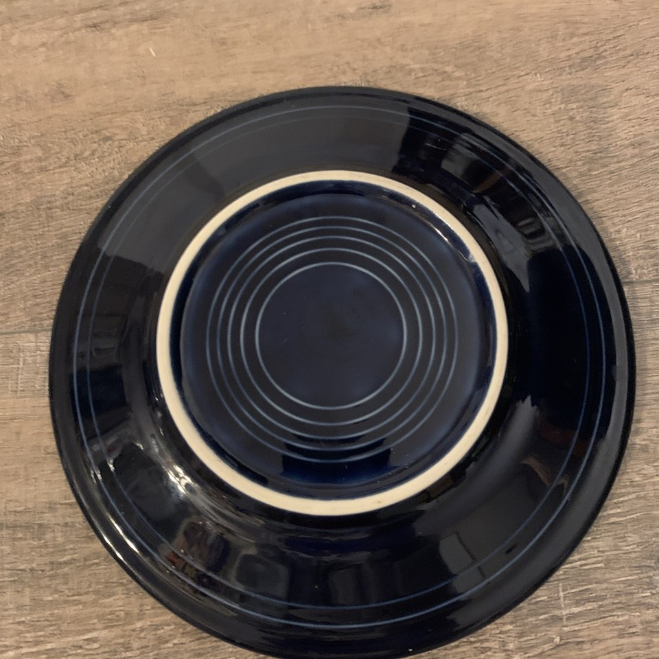Fiesta Ware Set Of 3 Snack Plates Assorted Colors Made In USA Homer ...