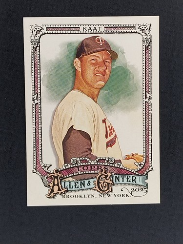 2025 Topps Allen & Ginter Short Print #338 Jim Kaat - Minnesota Twins ...