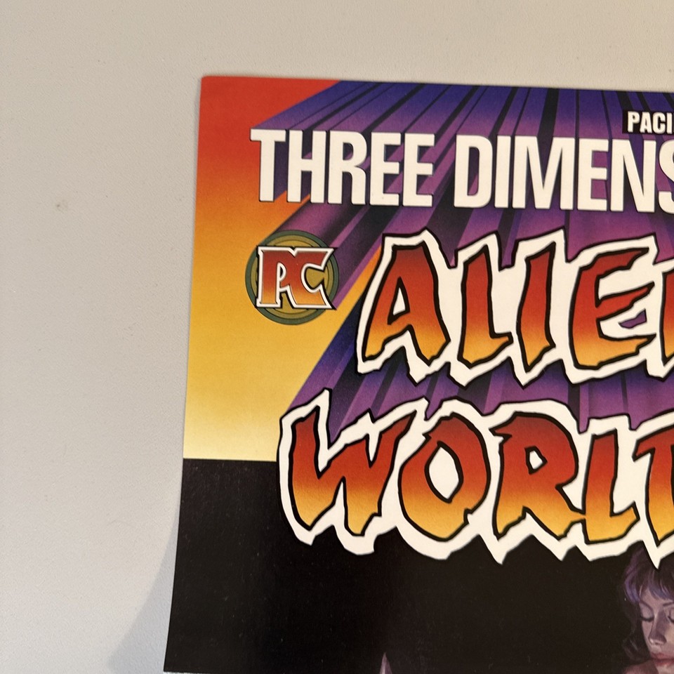 ALIEN WORLDS #1-7 + 3D + 1988 Poster (PACIFIC/ ECLIPSE) Dave Stevens | eBay