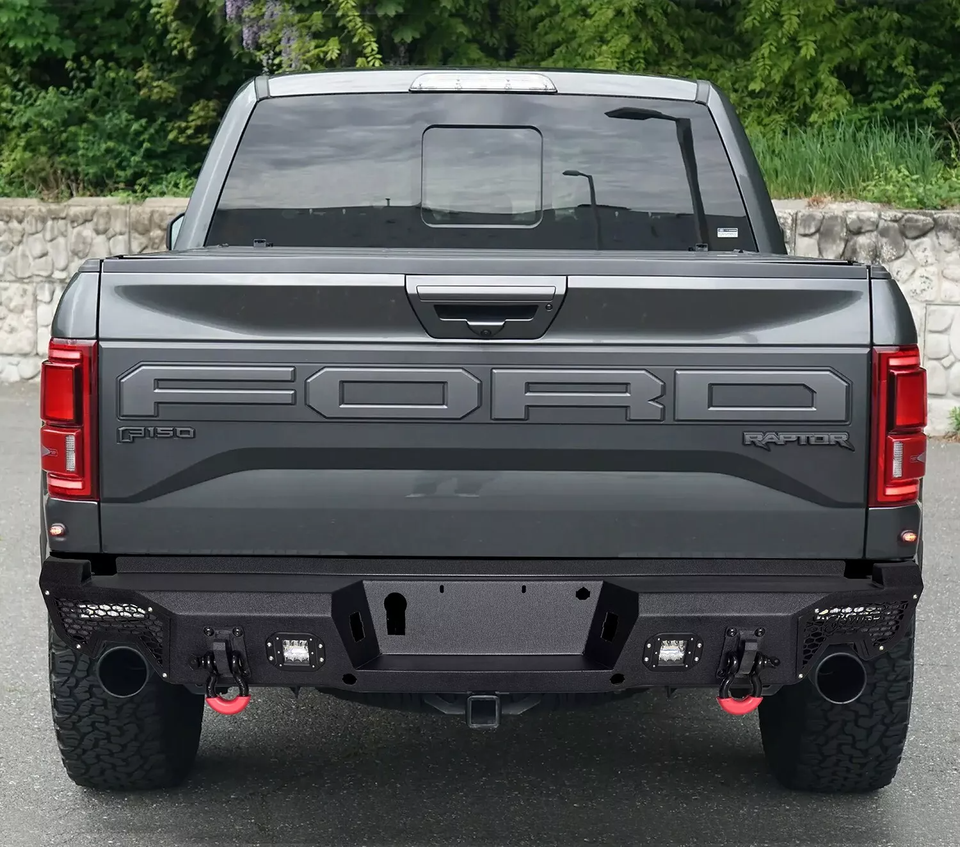 Vijay For 2017-2020 Ford F150 SVT Raptor Rear Bumper W/Winch Plate ...