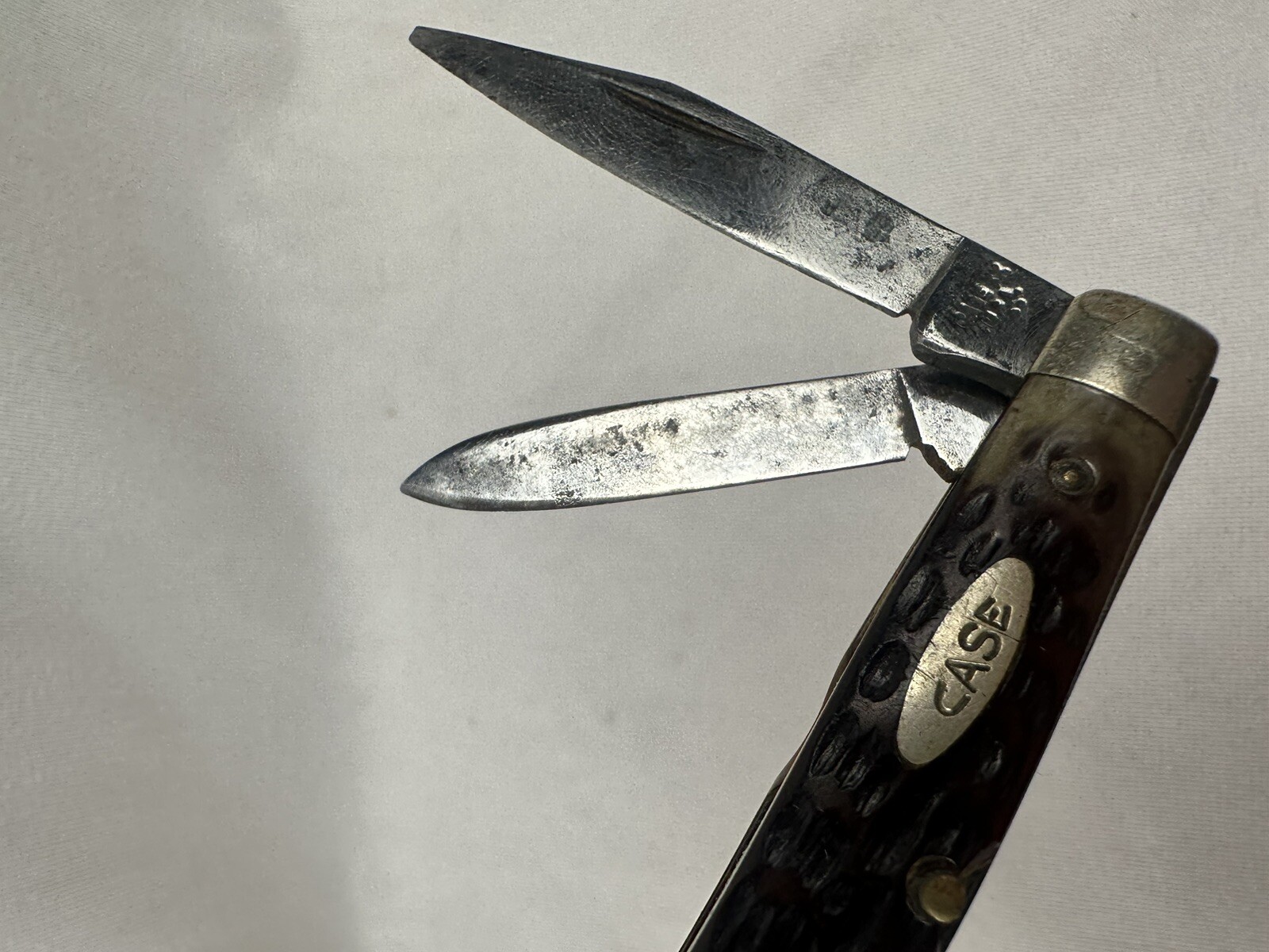 VINTAGE CASE XX 6244 MEDIUM JACK POCKET KNIFE ~ 1978 - 2 DOT ~ DELRIN ...